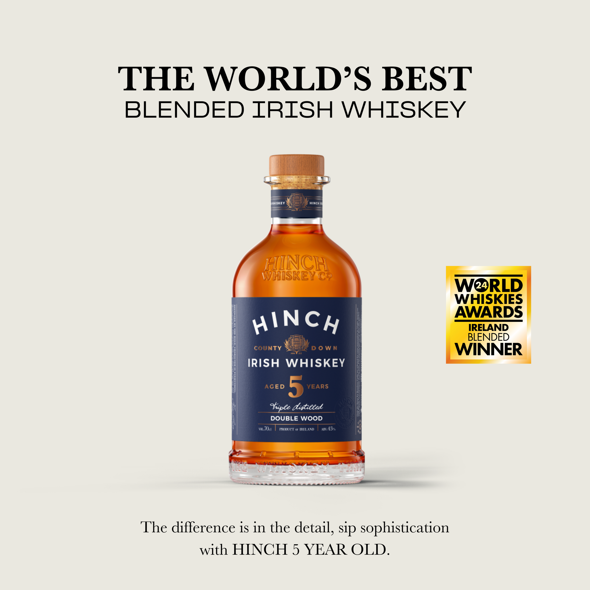 Hinch Distillery - Irish Whiskey & Visitor Experience