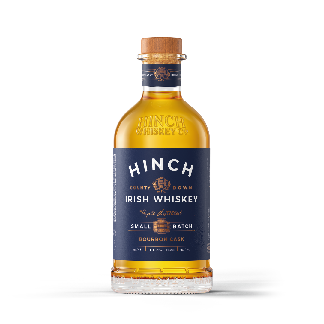Hinch Irish Whiskey - Small Batch Bourbon Cask - 43% VOL – Hinch Distillery