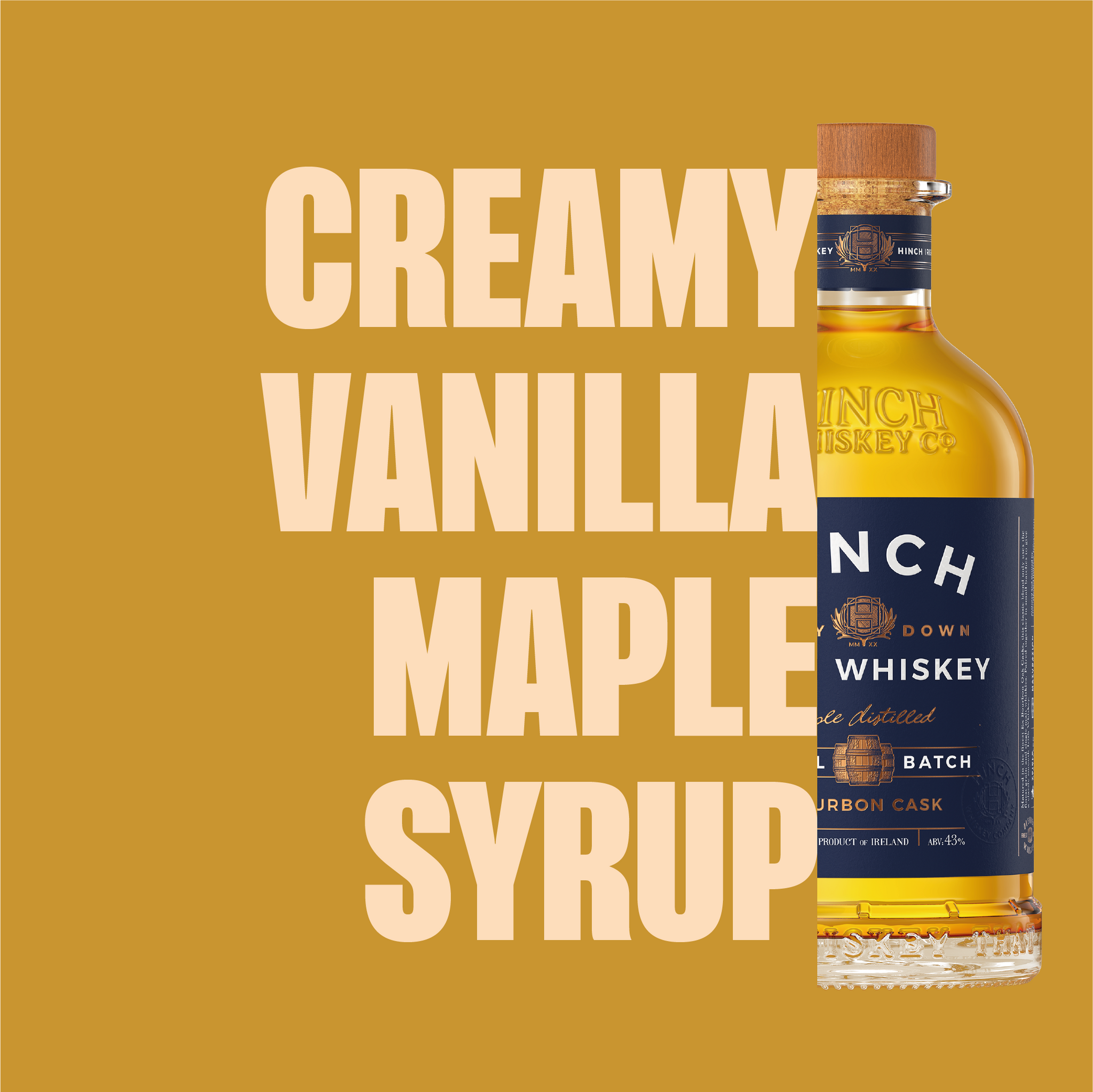 Small Batch Bourbon Cask - 43% VOL – Hinch Distillery